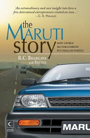 The Maruti Story book cover