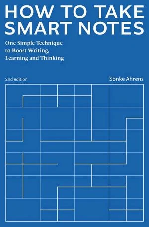 How to Take Smart Notes book cover