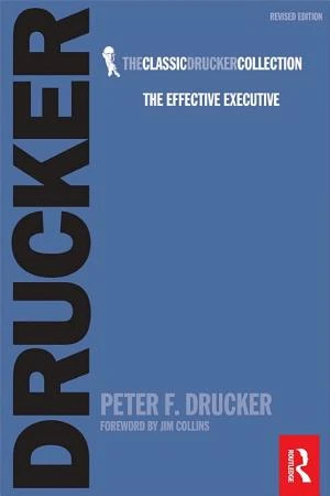 The Effective Executive book cover